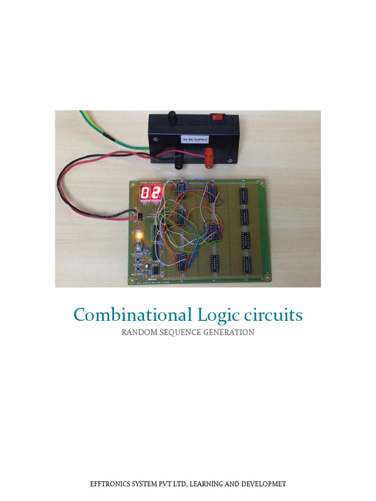 Combinational Logic Circuits-Main Ref - Document | PDF | Logic Gate ...