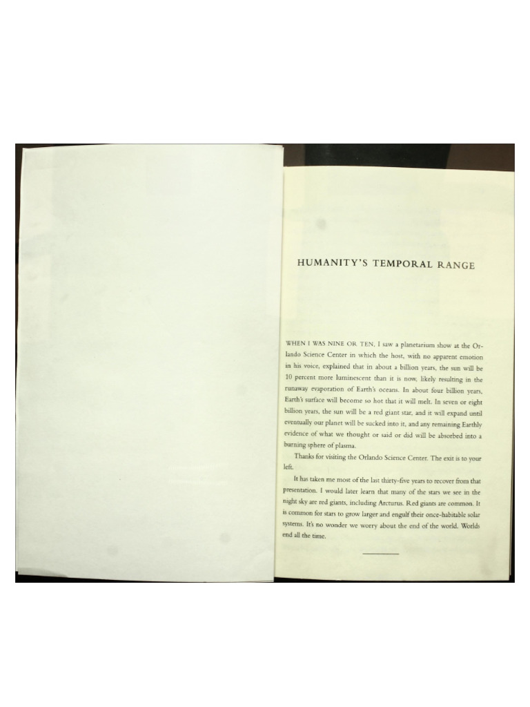 Open Humanity27s+Temporal+Range PDF | PDF