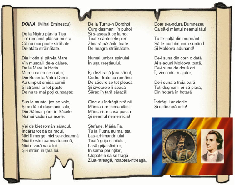 Spec DOINA Mihai Eminescu | PDF