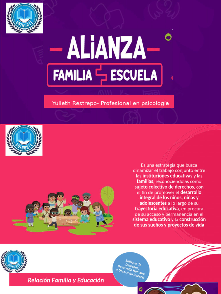 Alianza Familia y Escuela | PDF