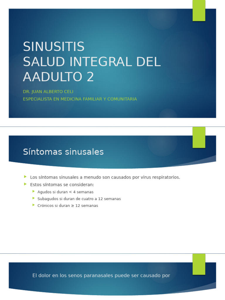 SINUSITIS | PDF