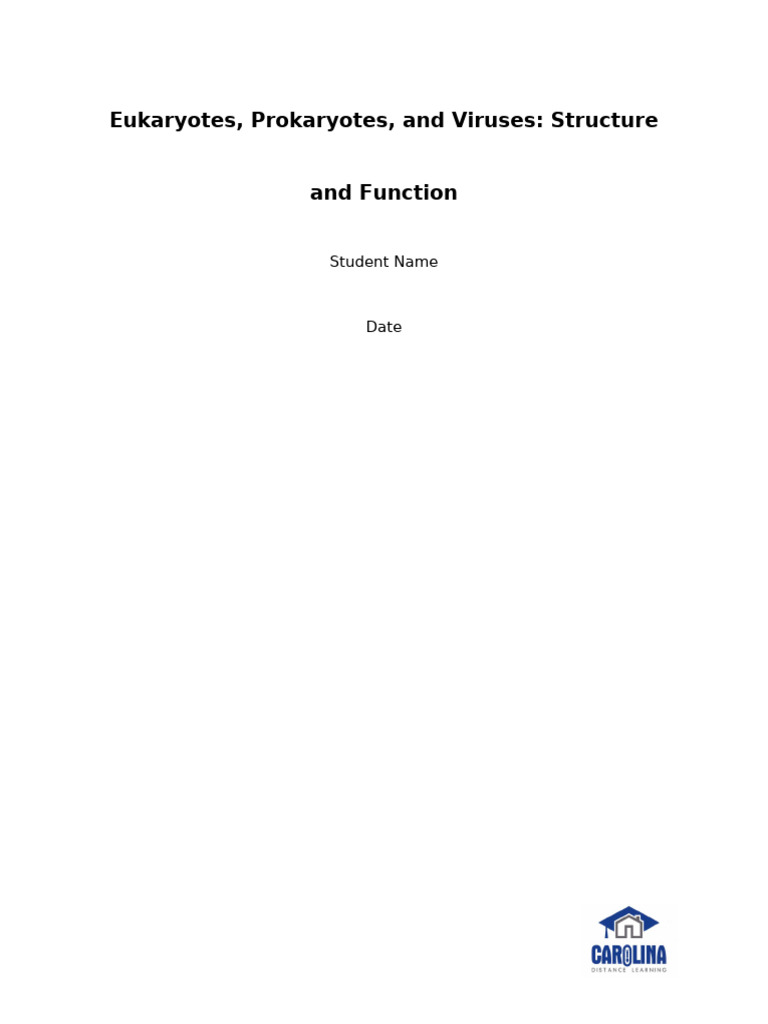 BIO 120L M3 Cell Structure and Function Lab Report | PDF