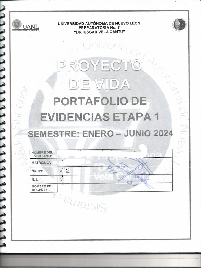 Proyecto de Vida E1 | PDF