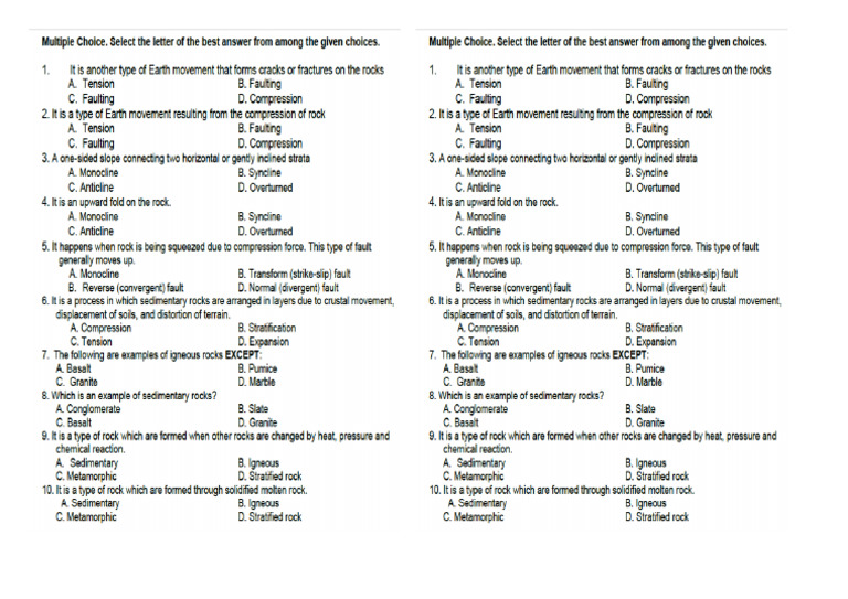 Week 4-Pre-Test-Post-Test | PDF