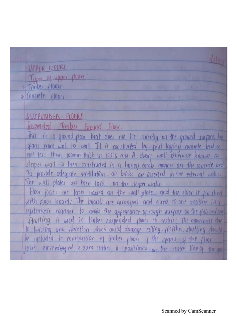 Floors Module Diploma GBC | PDF