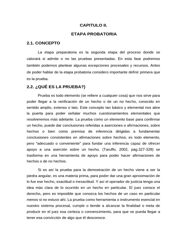 Guía de la Etapa Probatoria Civil | PDF | Evidencia (ley) | Ciencias sociales