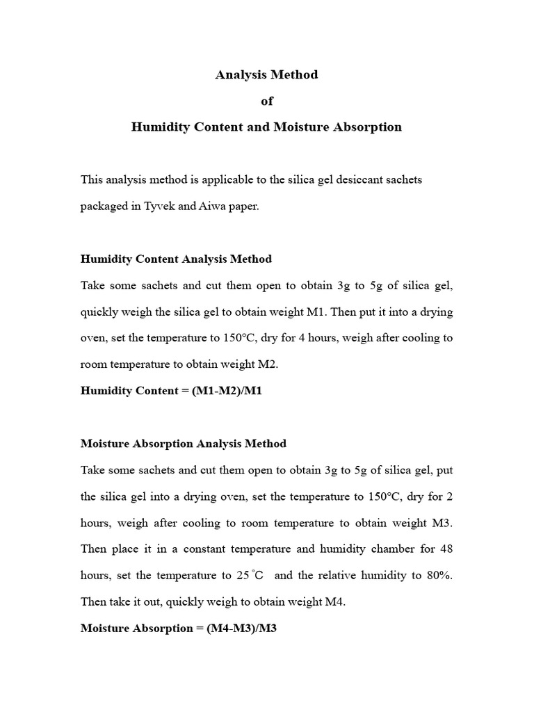 Analysis Method | PDF