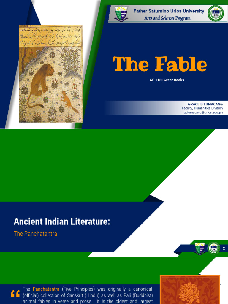 The Fable | PDF