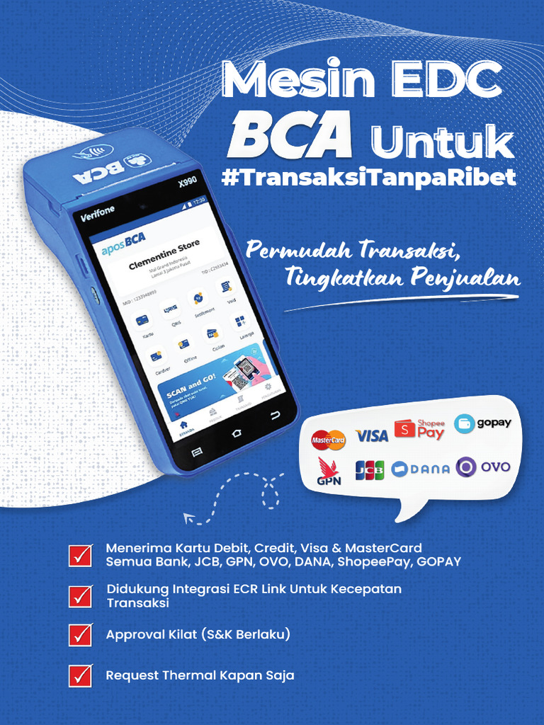 Flyer PCS Payment-BCA | PDF