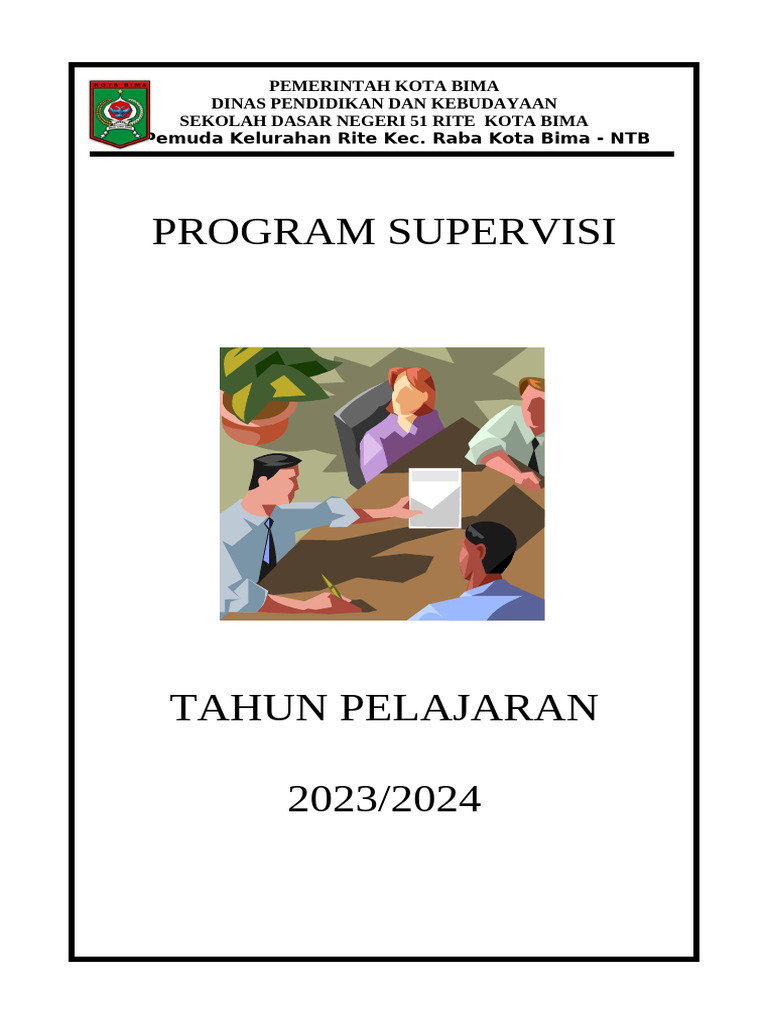 PROGRAM SUPERVISI 2023 Terbaru Fix | PDF