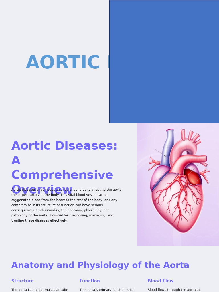 Aortic Diseases A Comprehensive Overview | PDF
