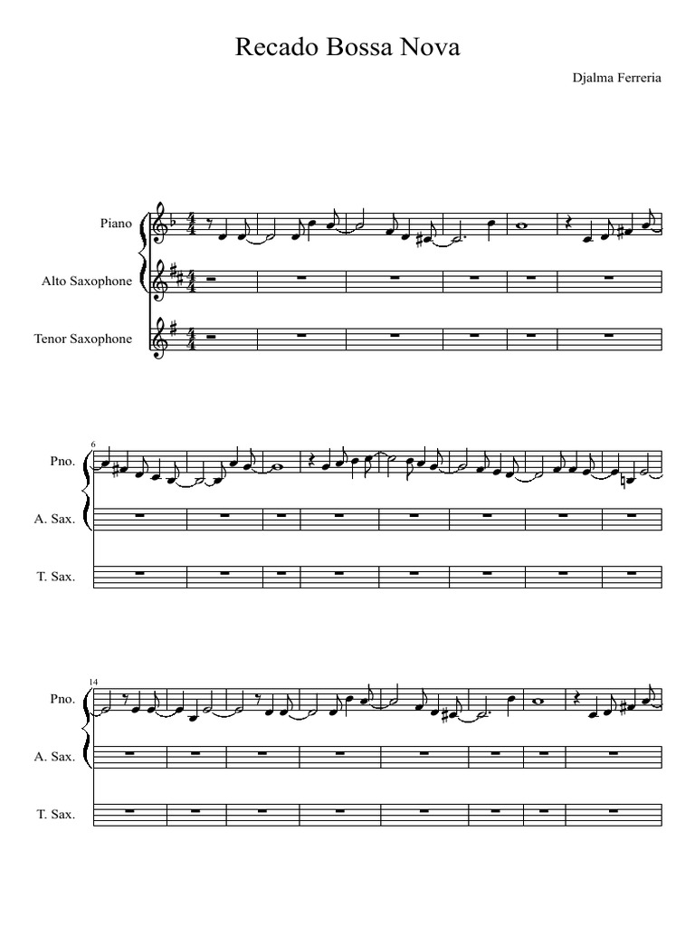 413206-Recado Bossa Nova | PDF