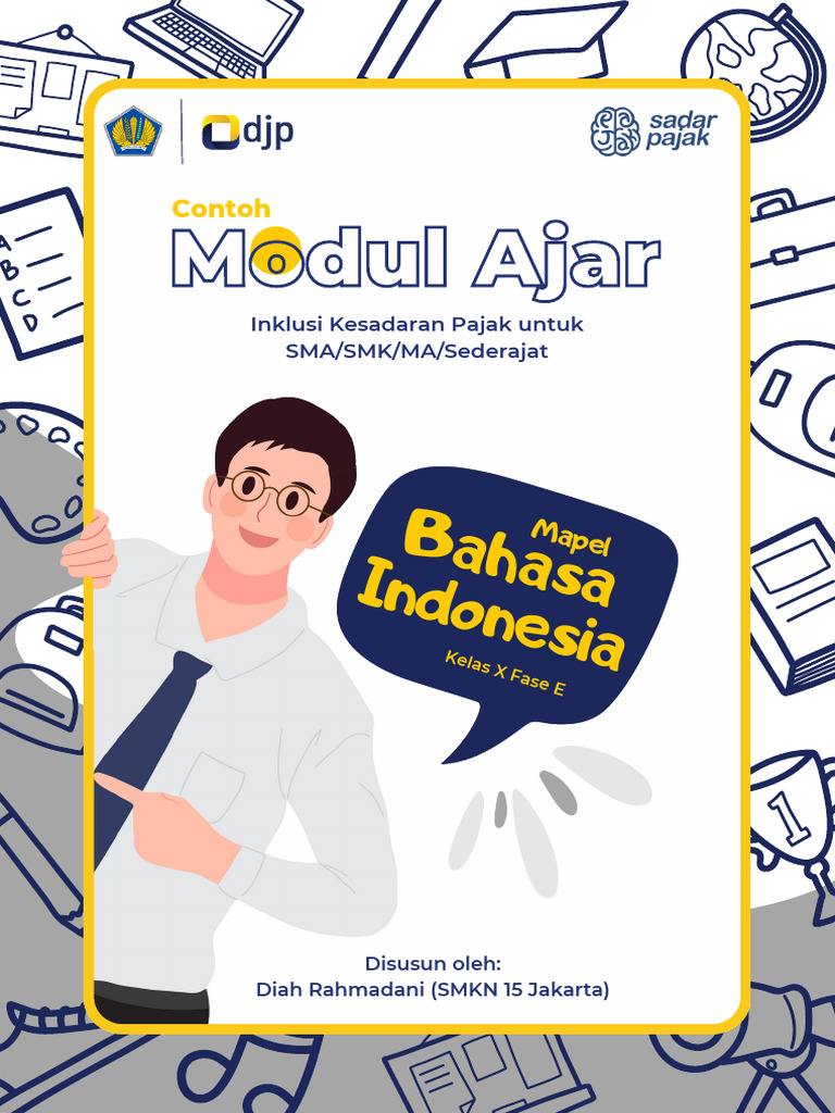 Modul Ajar Bahasa Indonesia - 02072024 | PDF | Seni & Disiplin Bahasa | Sains & Matematika