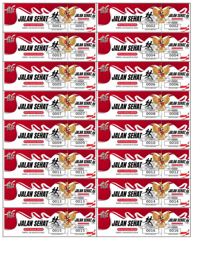 Print Nomor Kupon | PDF