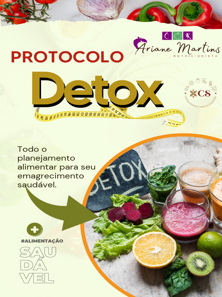 Plano Alimentar Protocolo Detox | PDF