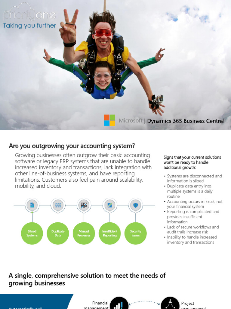 Dynamics 365 Business Central Brochure Pdf