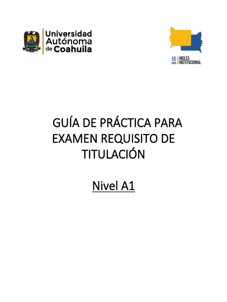 GUIA ERT A1 | PDF
