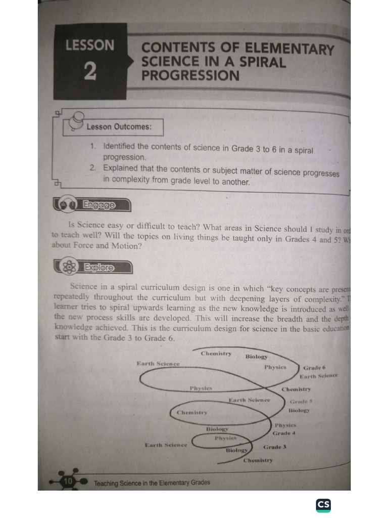Teaching Science in Elem. Grades Lesson 2 3 | PDF