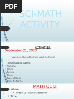 Mathematics Month Awareness Celebration 2025 | PDF