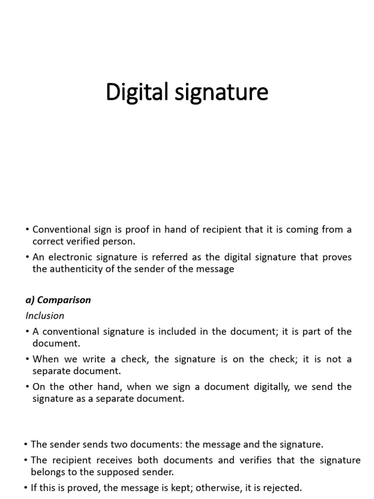 Digital Signature | PDF