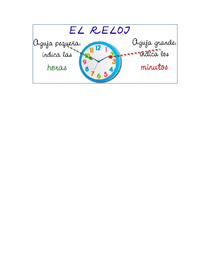 - Matemática - Medimos el tiempo (1) | PDF