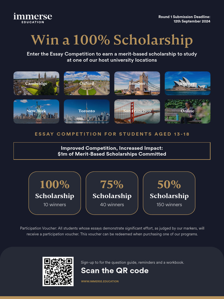 Essay Competition Flyer | PDF