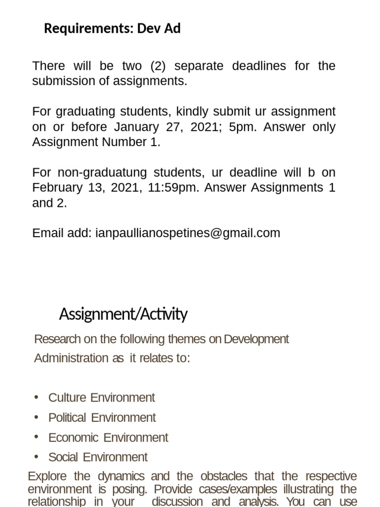 Dev Ad Requirements | PDF