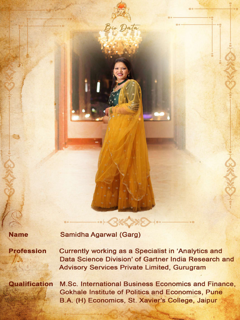 Samidha Biodata | PDF