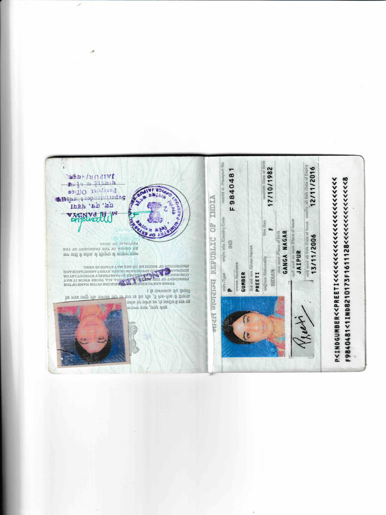 Passport 1 | PDF