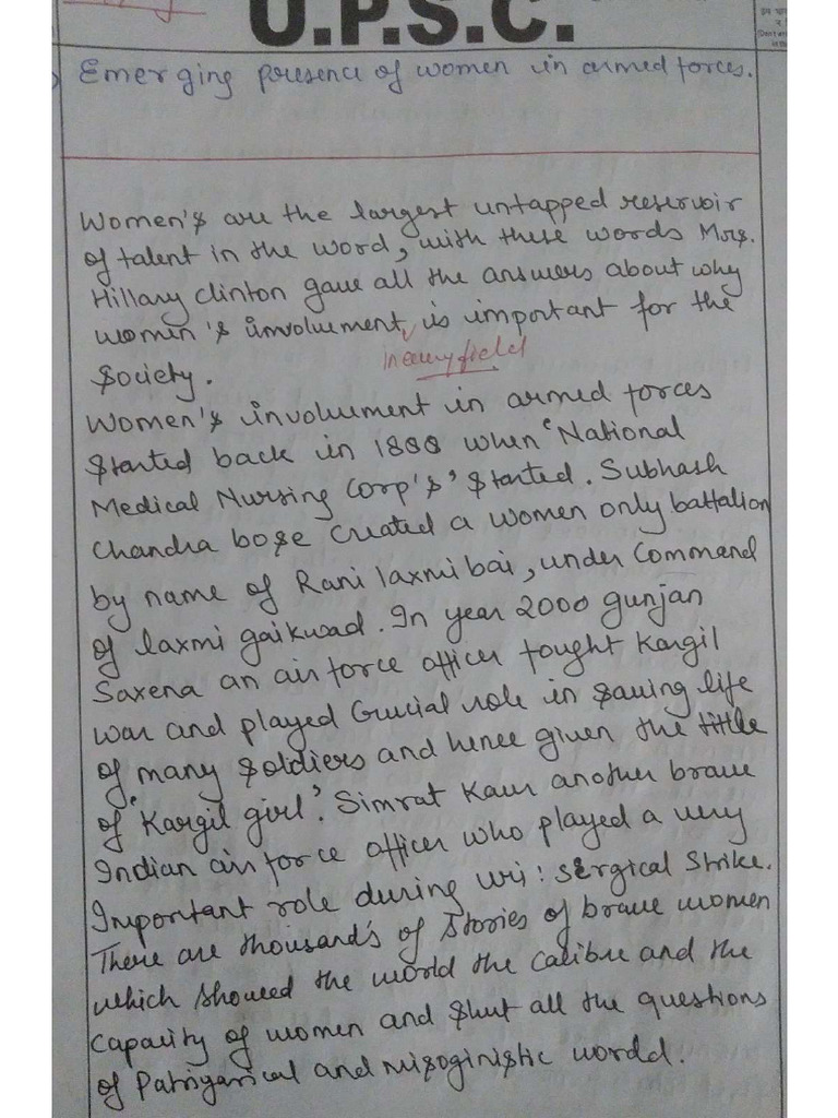 Answer Writing | PDF