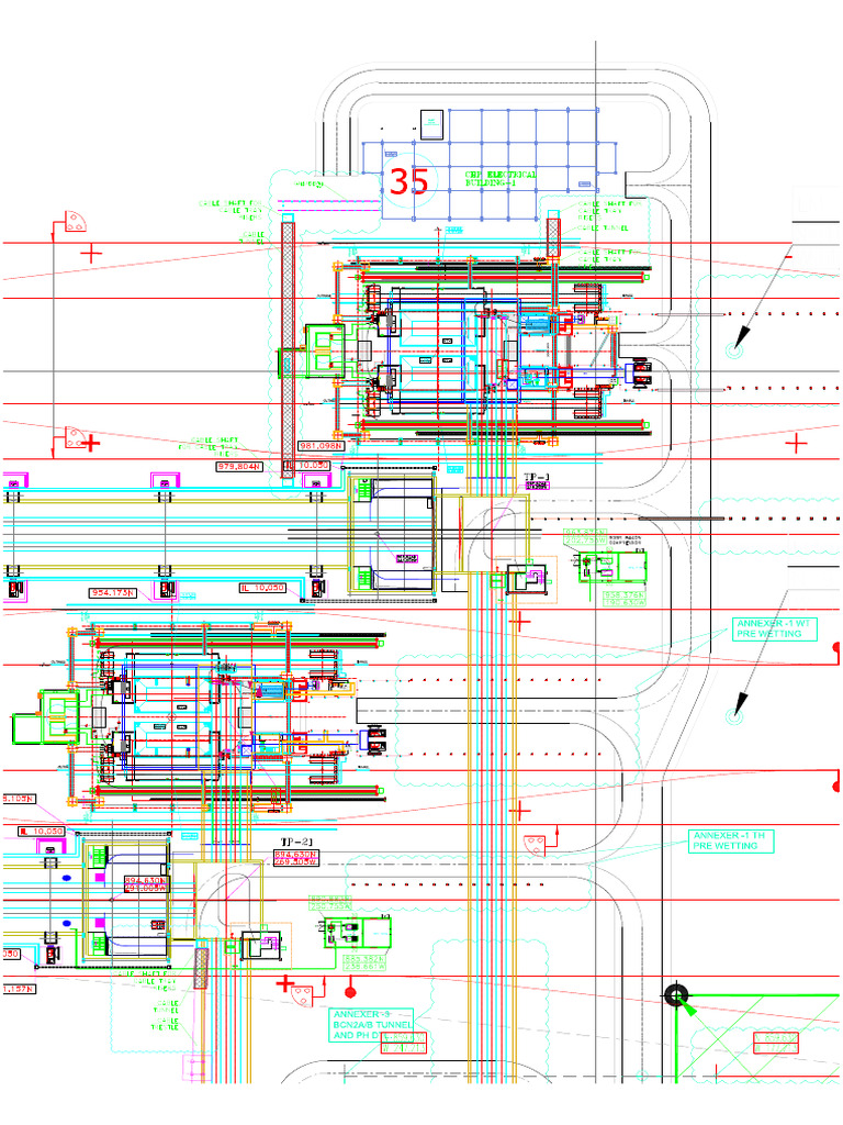 Rail Crossing - Tunnel Proposal With Marshalling Layout | PDF