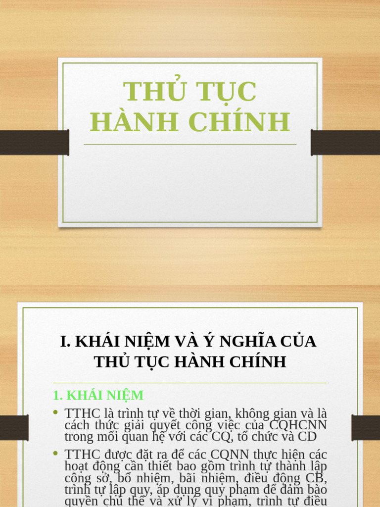 Vi. TH T C Hành Chính | PDF