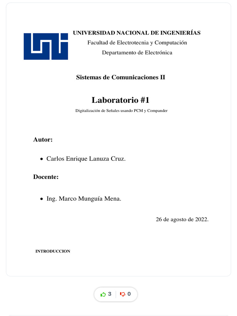 Lab PCM Carlos Lanuza Compress | PDF