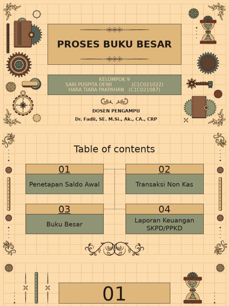 Kelompok 9 - Proses Buku Besar | PDF