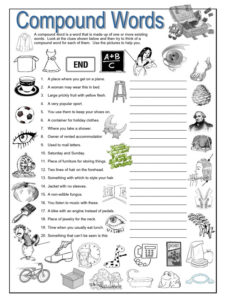 Compund Words Guess | PDF