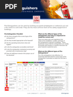 Fire Extinguisher Placement Guide - NFPA | PDF | Safety