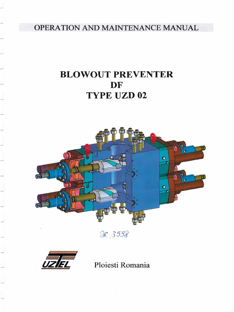 Double Ram BOP - DF Type UZD 02 | PDF