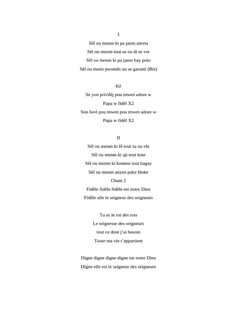 Chant | PDF