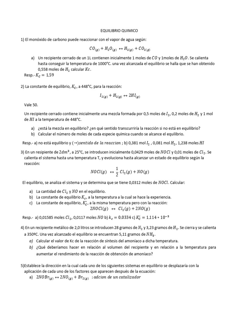 Equilibrio QMC | PDF