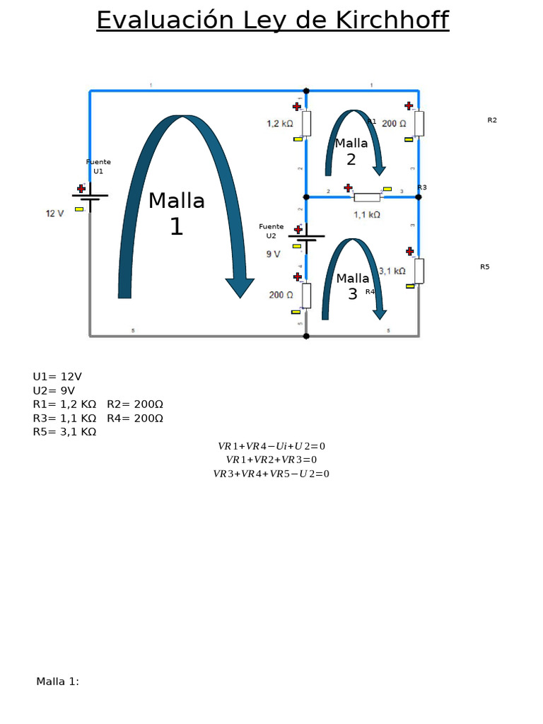 Evaluación 2 corriente continua | PDF