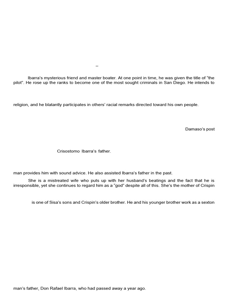 RIZAL - FINALS - Pointers To Review - 2024 | PDF