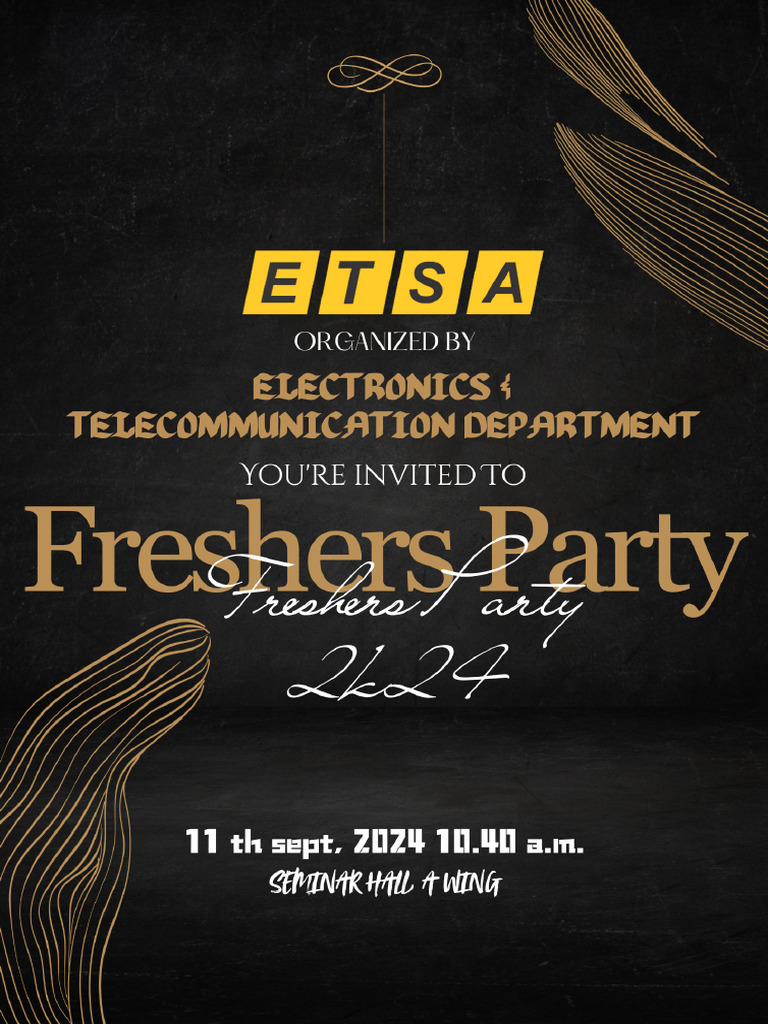 Freshers Party Invitation | PDF
