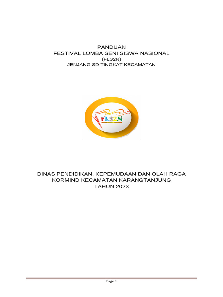 Panduan FLS2N | PDF