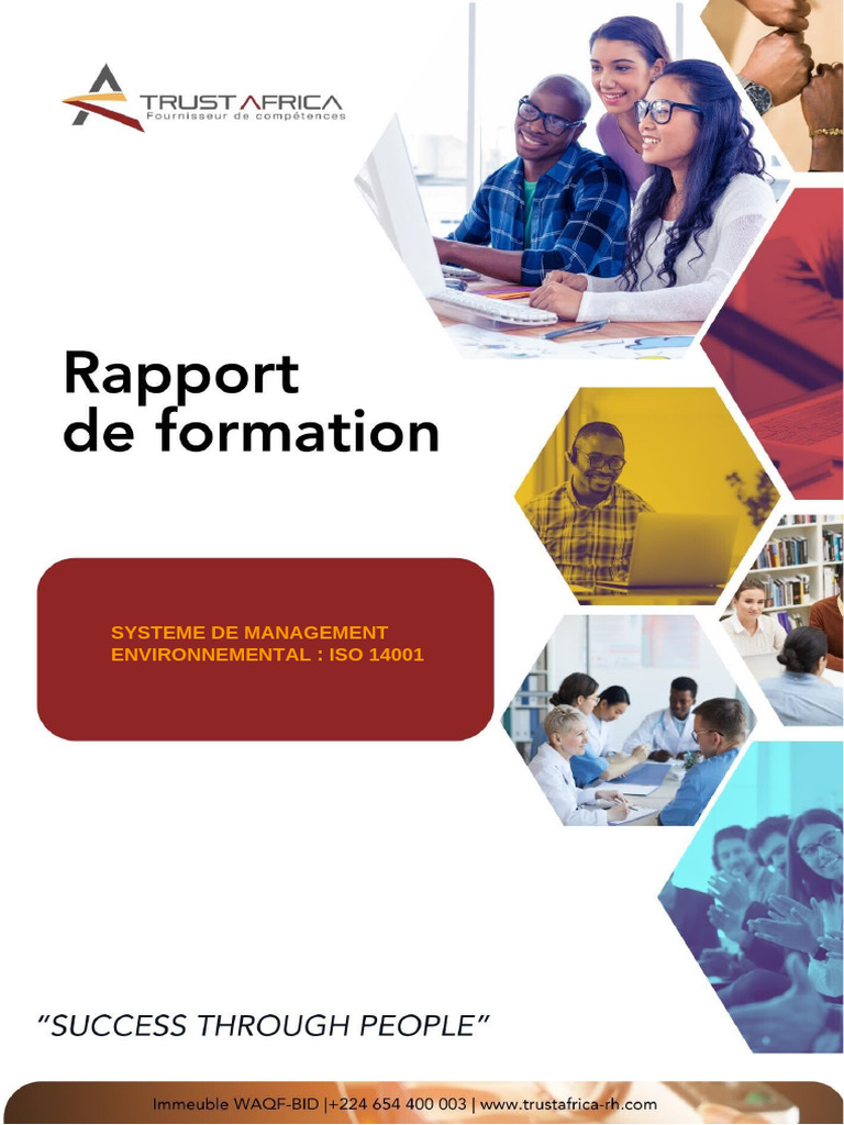 Rapport de Formation Iso 14001 Nyan Daniel Mamy | PDF