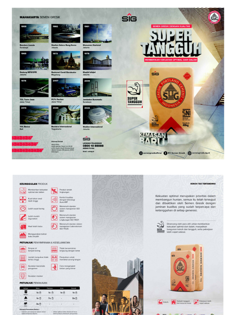 Brosur Semen Gresik | PDF