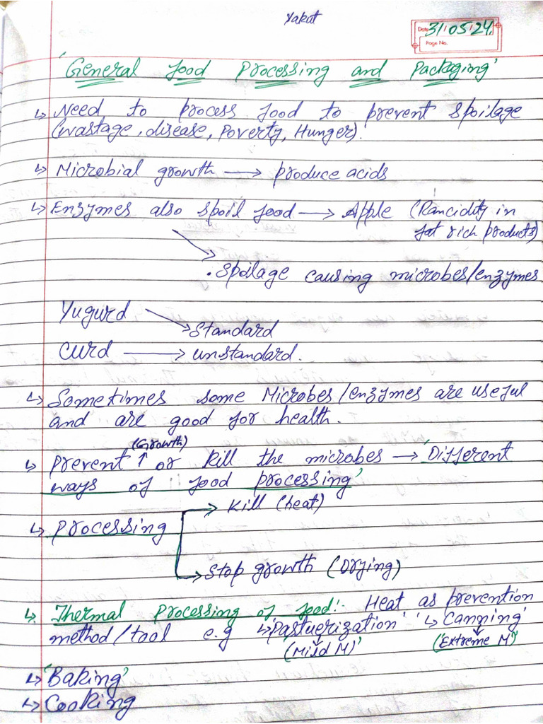 Introduction To Food Processing | PDF