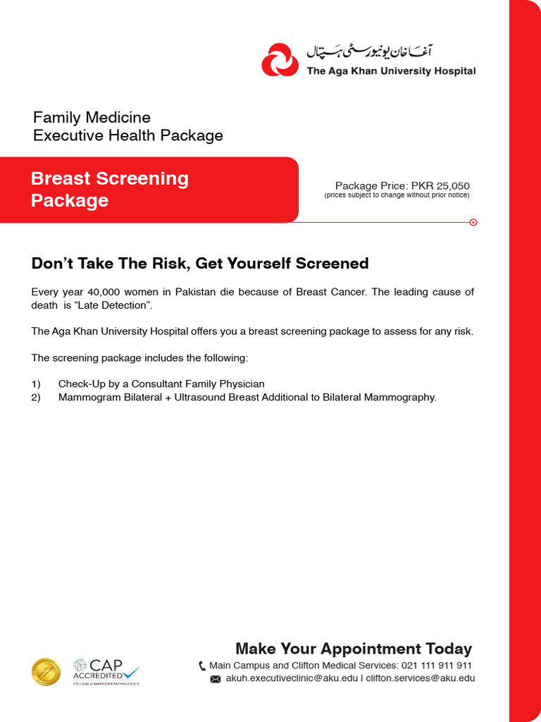 Breast Screening Package | PDF