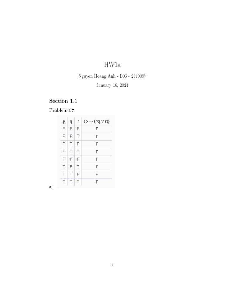 Simple Math Homework Template 1 | PDF