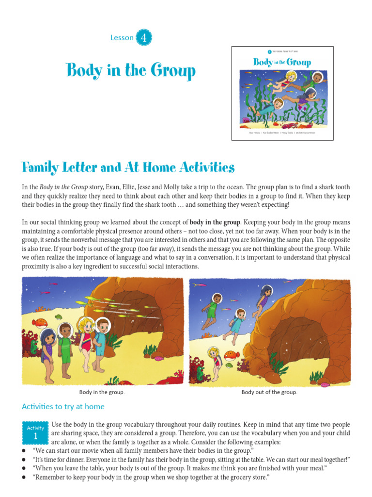 Lesson 4 - Body in the Group | PDF