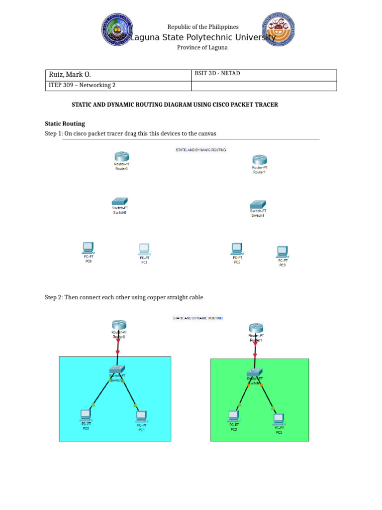 STATIC AND DYNAMIC ROUTING | PDF STATIC AND DYNAMIC ROUTING | PDF